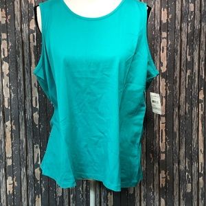 Studio Works | Tops | Nwt Studio Works Sleeveless Shirt Widestrap Tank ...